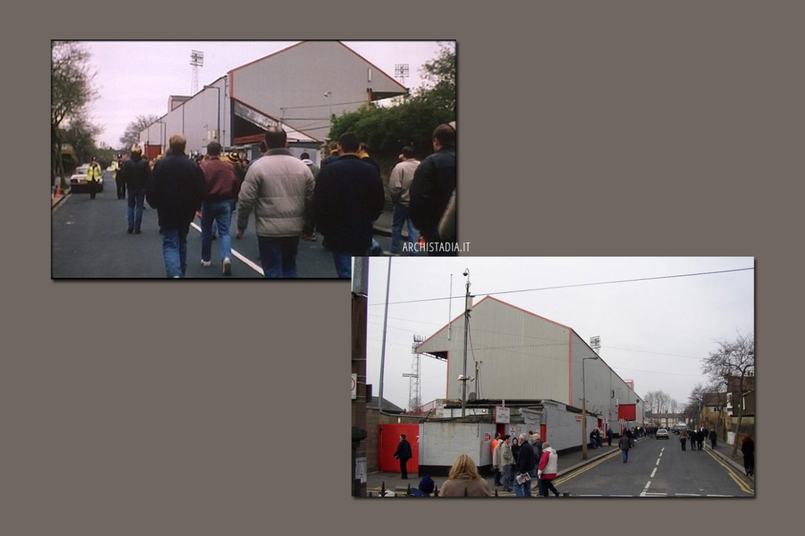 Shadwell Town and I.D.: stadiums seen in the film