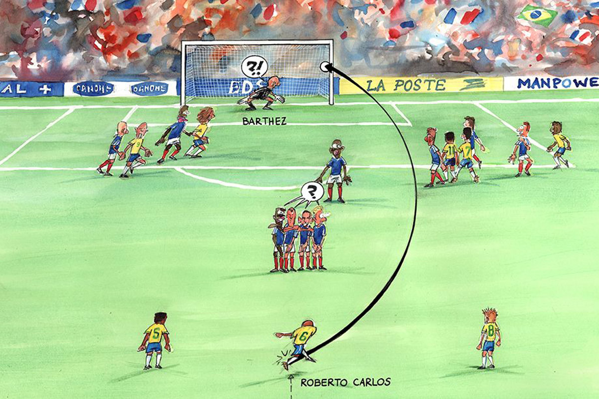 🎥 Il gol su punizione di Roberto Carlos contro la Francia