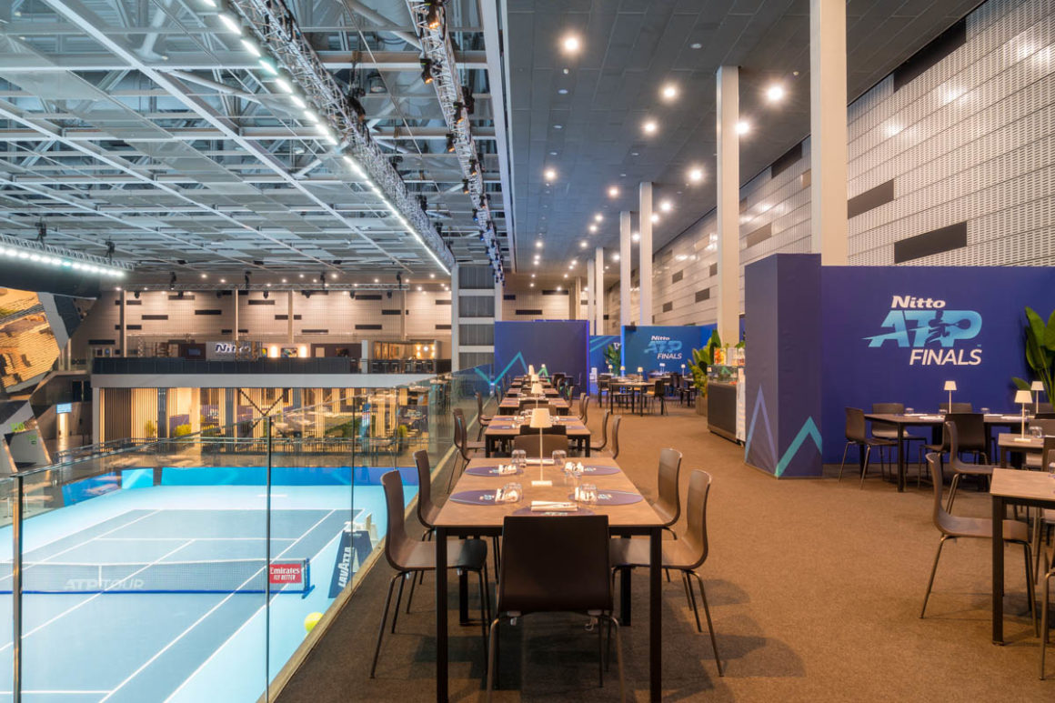 Il progetto dell'architetto Camerana per le ATP Finals di Torino