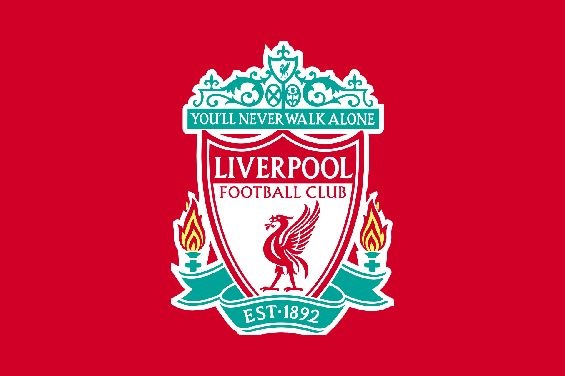 L'estetica del Liver Bird, simbolo del Liverpool FC