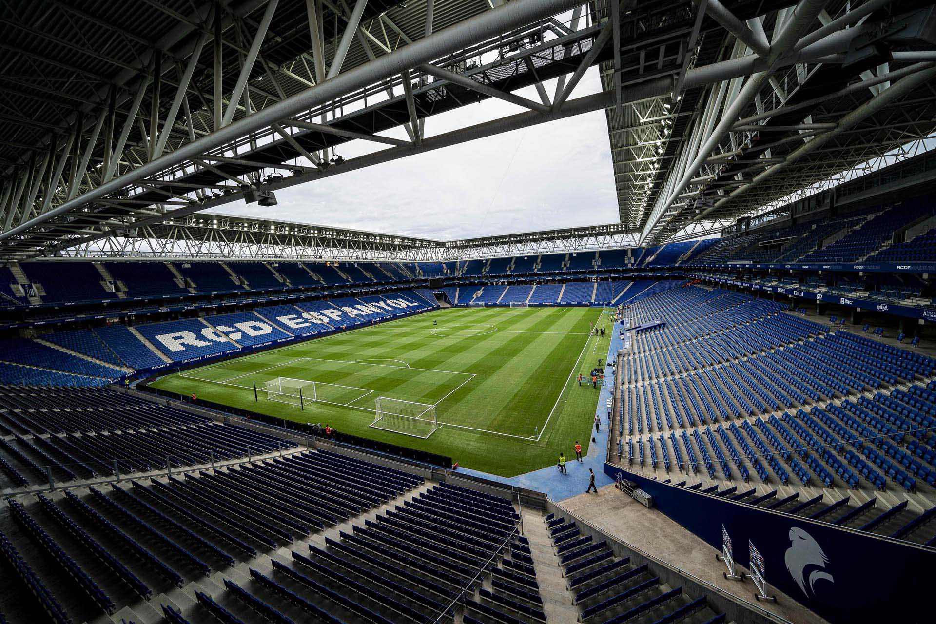 Il gioco di geometrie dello stadio dell'Espanyol