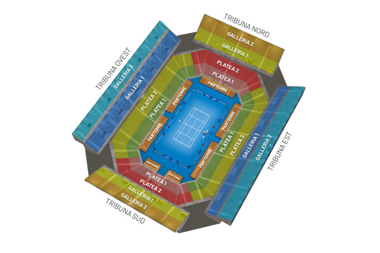 Torino, mappa della Inalpi Arena (ATP Finals): settori e accessi