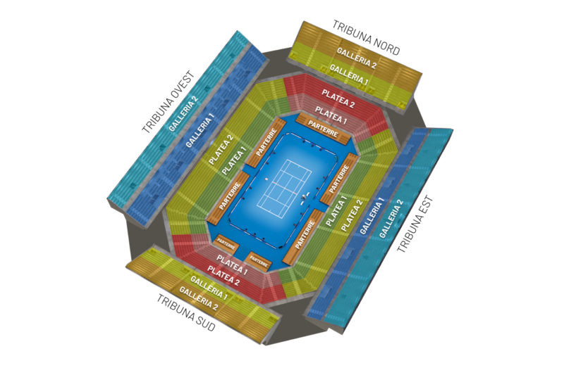 Torino, mappa della Inalpi Arena (ATP Finals): settori e accessi