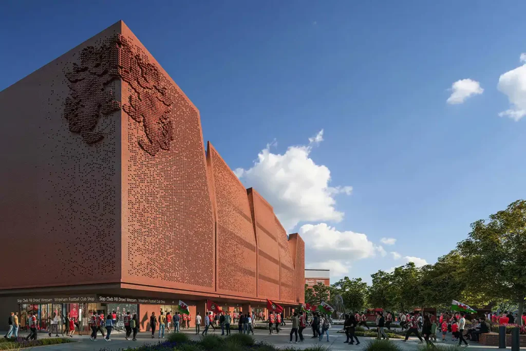 Populous X Wrexham: the future Kop Stand